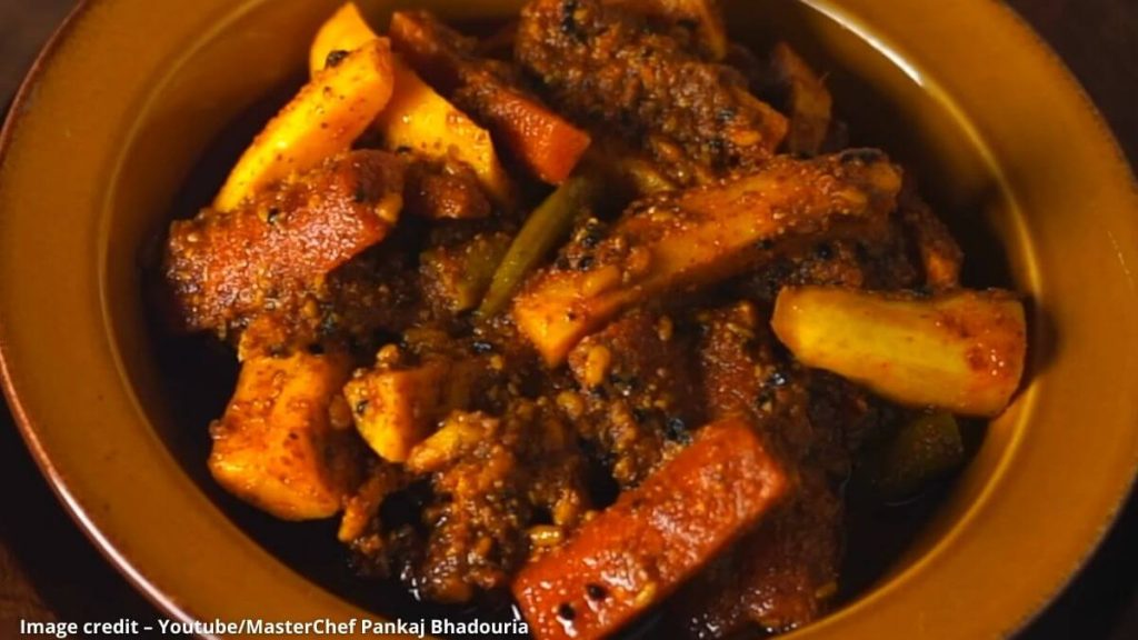 ગાજર મૂળા મરચા નું ઇન્સ્ટન્ટ અથાણું | gajar mula marcha nu athanu